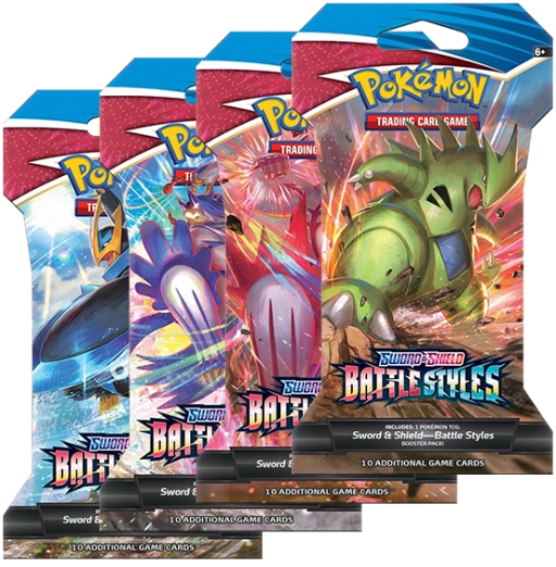 Pokémon Battle Styles: Sleeved Booster — GameToon