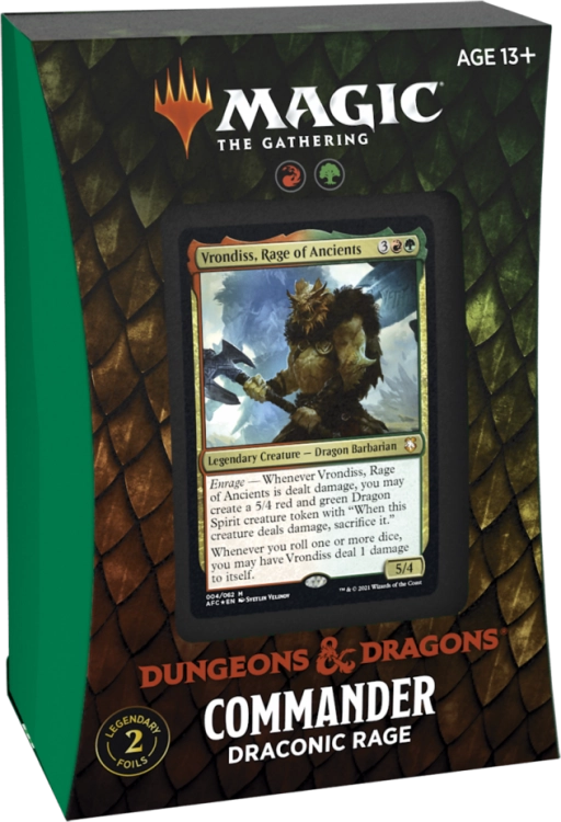 Magic The Gathering D&D: Adventures in the Forgotten Realms: Commander ...